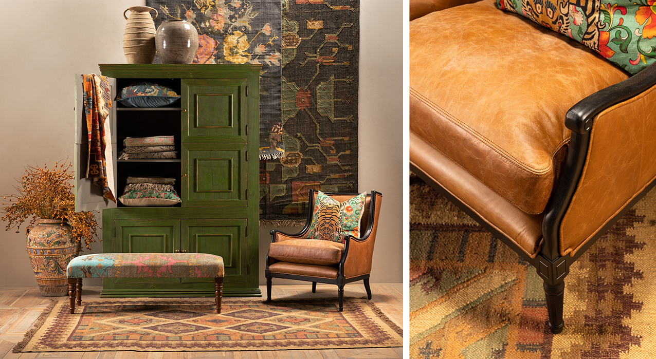 Indus rug | Santiago | Med | Block & Chisel