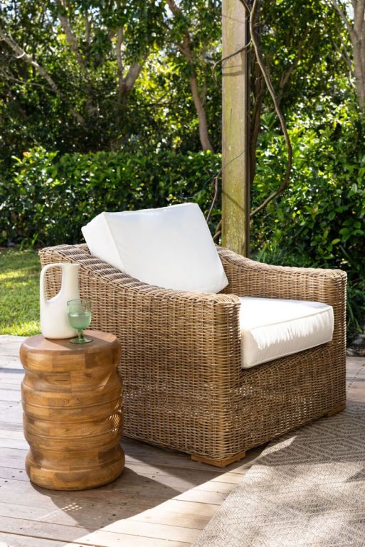 Vineyard Lounge chair | Block & Chisel