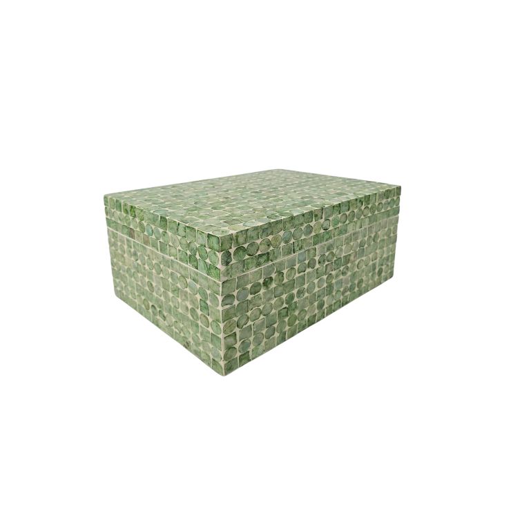 Capiz Lime Storage Box | Block & Chisel