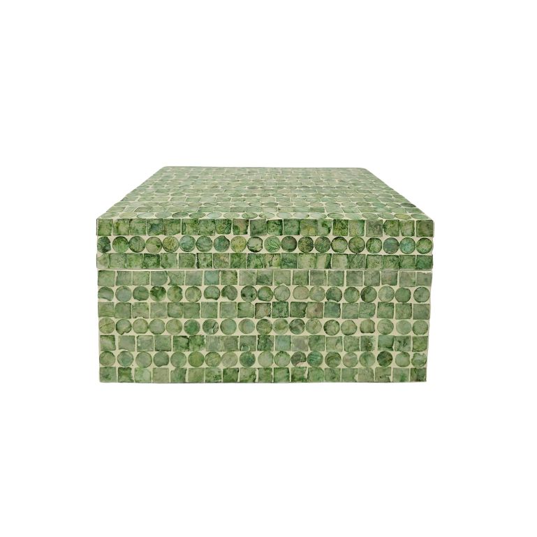 Capiz Lime Storage Box | Block & Chisel