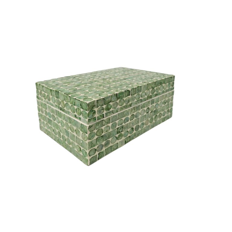 Capiz Lime Storage Box | Block & Chisel