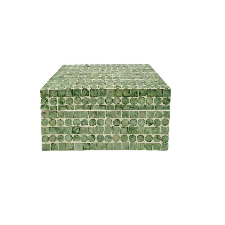 Capiz Lime Storage Box | Block & Chisel