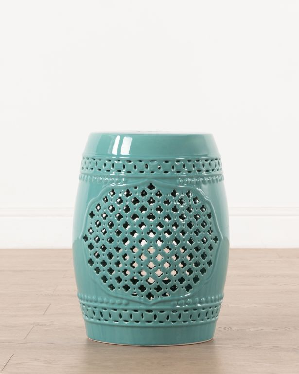 Marrakesh Ceramic Stool | Block & Chisel