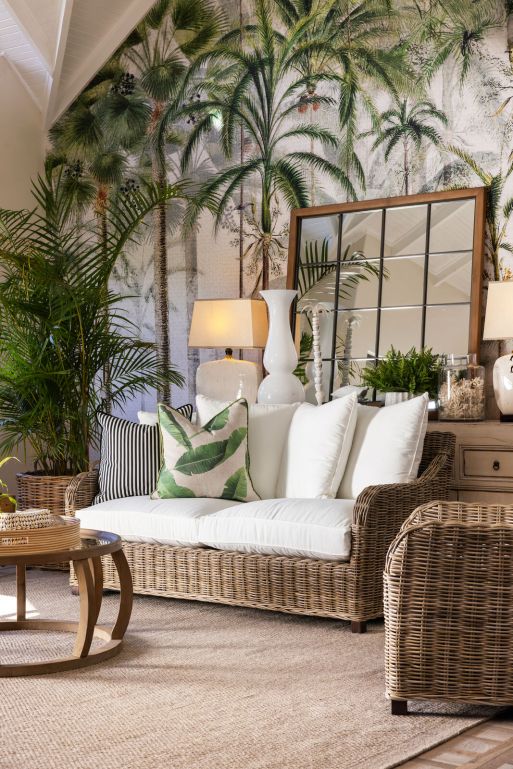 Cape Cane 2.5 seater Sofa | Block & Chisel