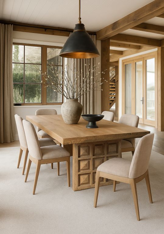 Elmstead Binta Dining Table | Block & Chisel