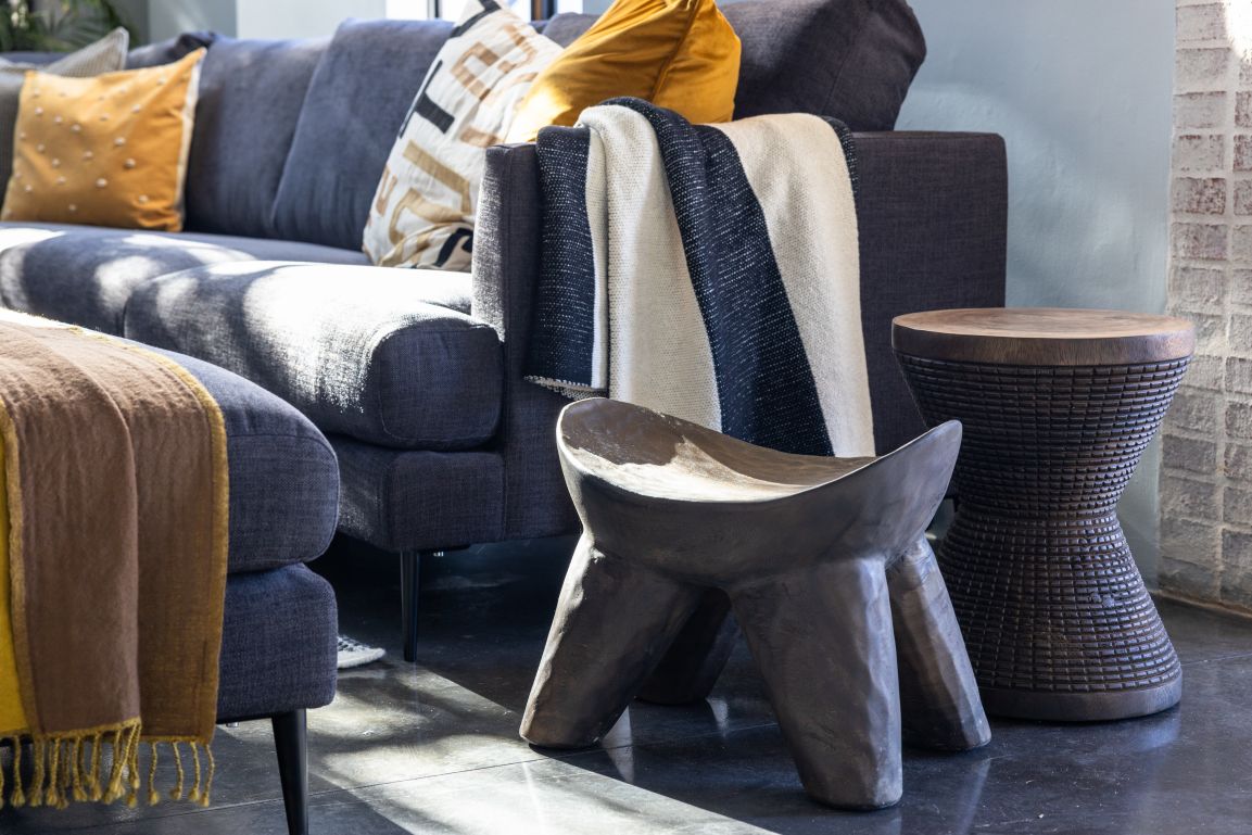 Organic Suar wooden stool | Block & Chisel