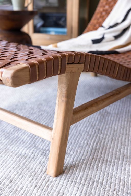 Ebony Daro Lounger | Block & Chisel