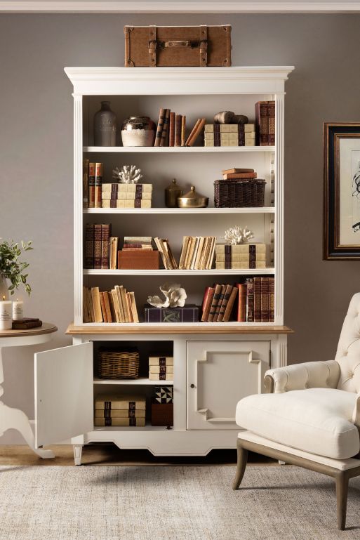 French Provincial Style Bookshelf | Block & Chisel