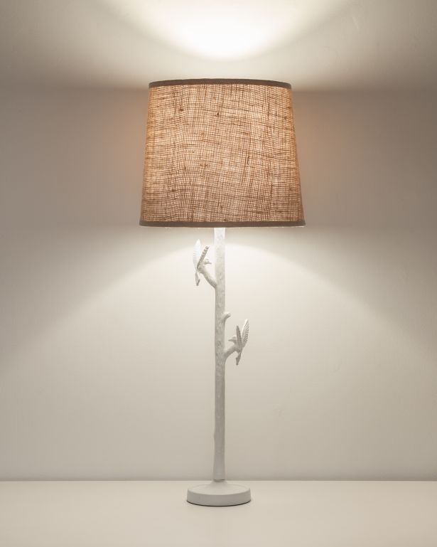 Songbird Lamp base | White | Block & Chisel